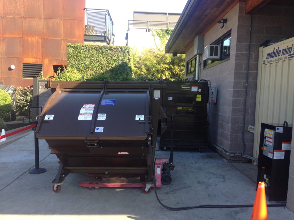 Solar Powered Baler and Compactor Helps Hotel Manage Trash | Harmony
