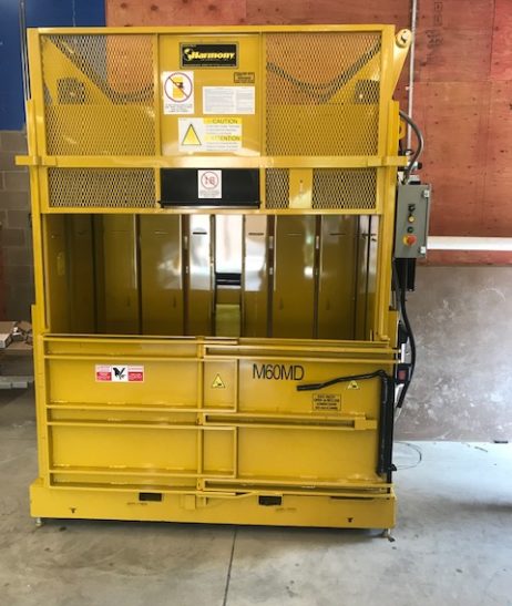 M60MD Vertical Baler - Low Profile Baler - Harmony Enterprises