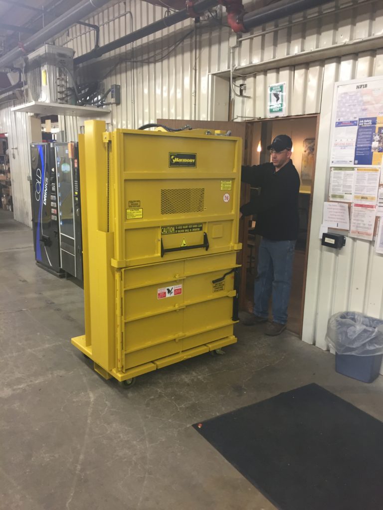 New Cardboard Baler Video Released by Harmony Enterprises!