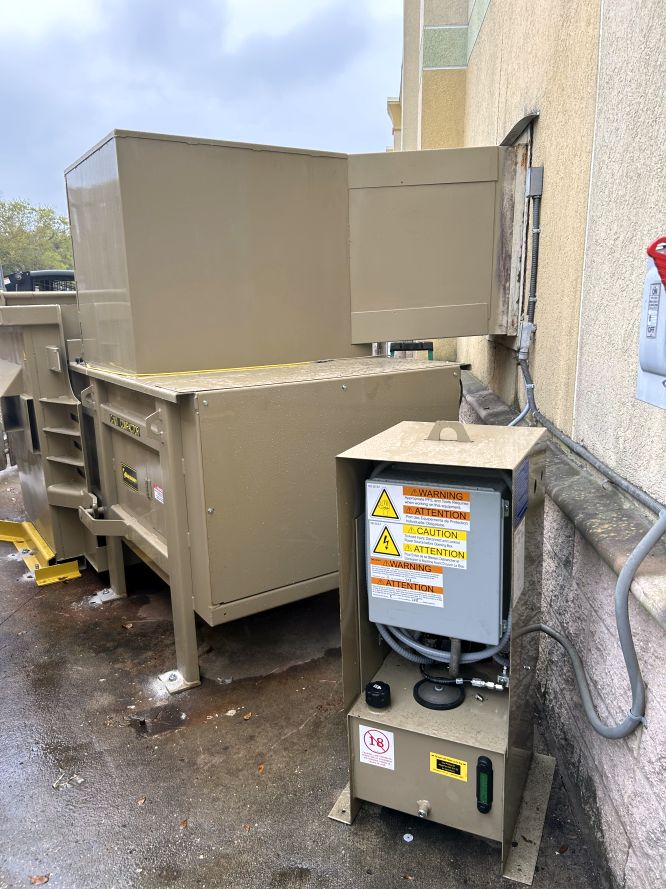 Outdoor Trash Compactors | Harmony